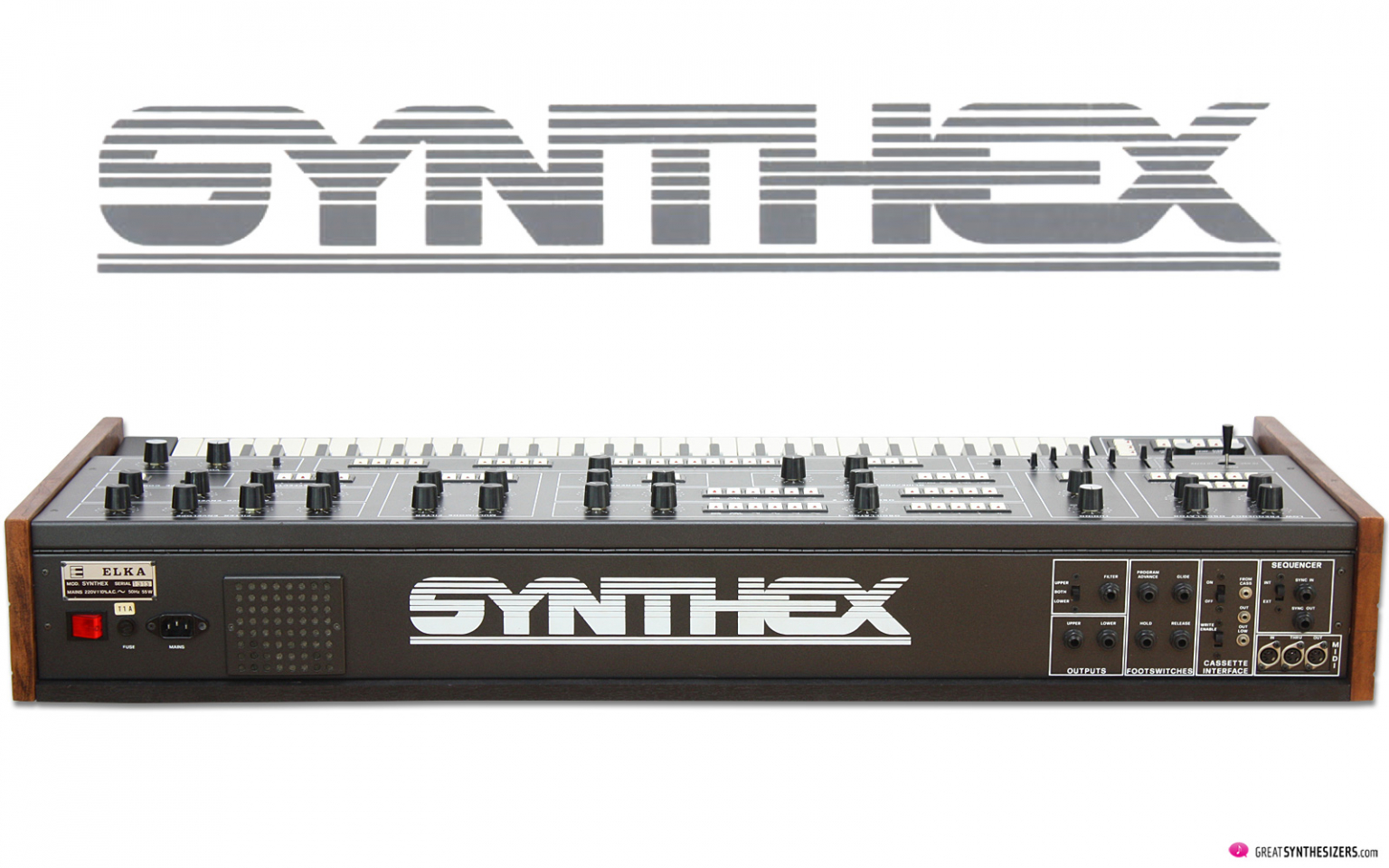 ELKA Synthex - analog Classic and vintage Workstation - GreatSynthesizers