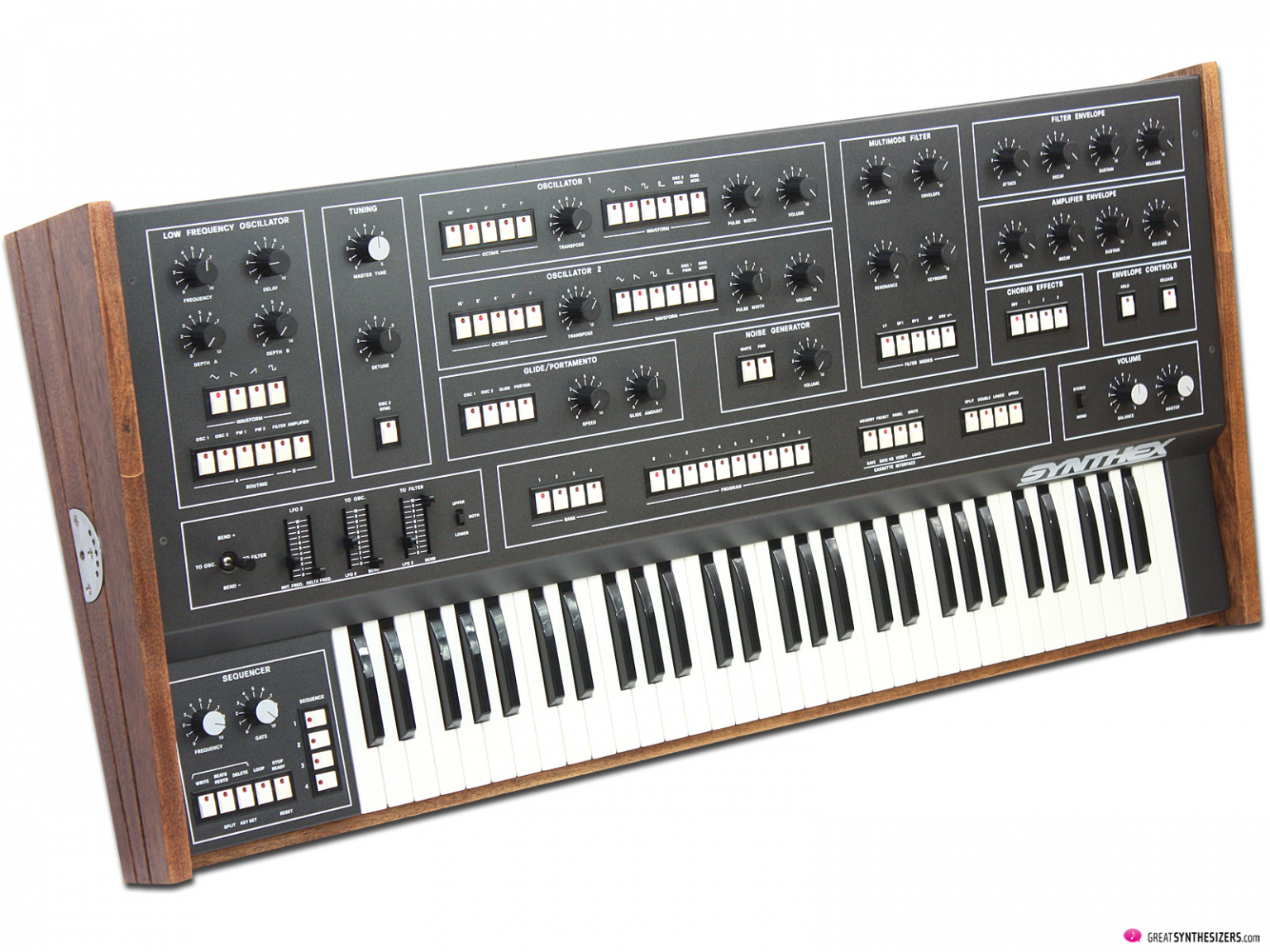 ELKA Synthex - analog Classic and "vintage Workstation" - GreatSynthesizers