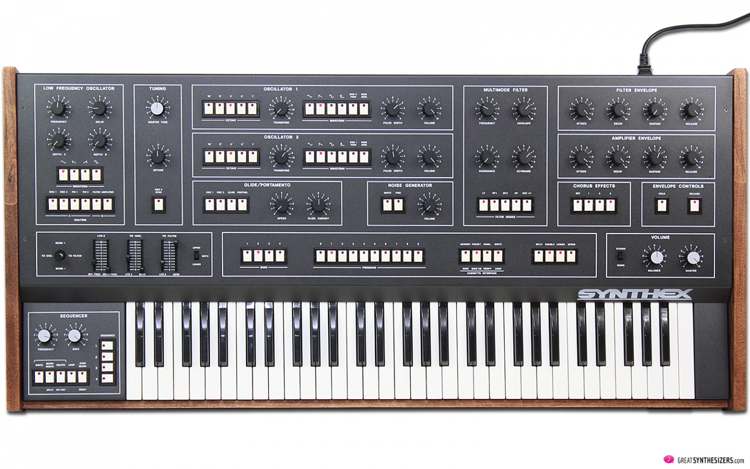 ELKA Synthex - analog Classic and vintage Workstation - GreatSynthesizers