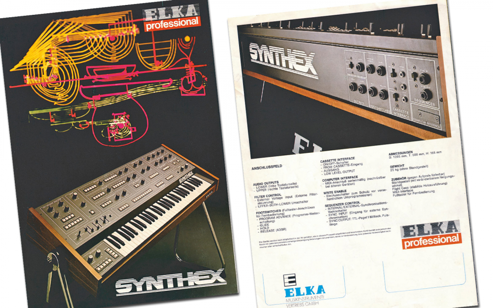 ELKA Synthex - analog Classic and vintage Workstation - GreatSynthesizers