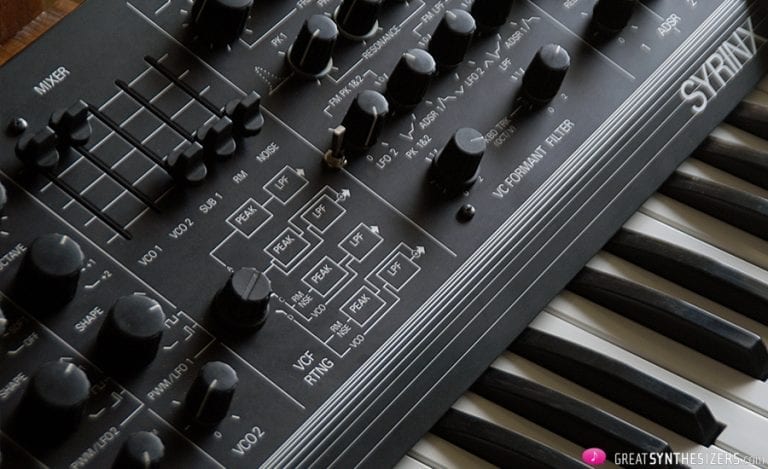 Synton Syrinx - the filter genious - GreatSynthesizers