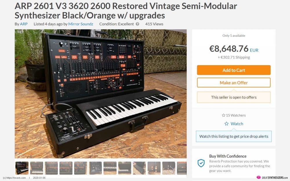 ARP 2600 - holy grail of analog? - GreatSynthesizers
