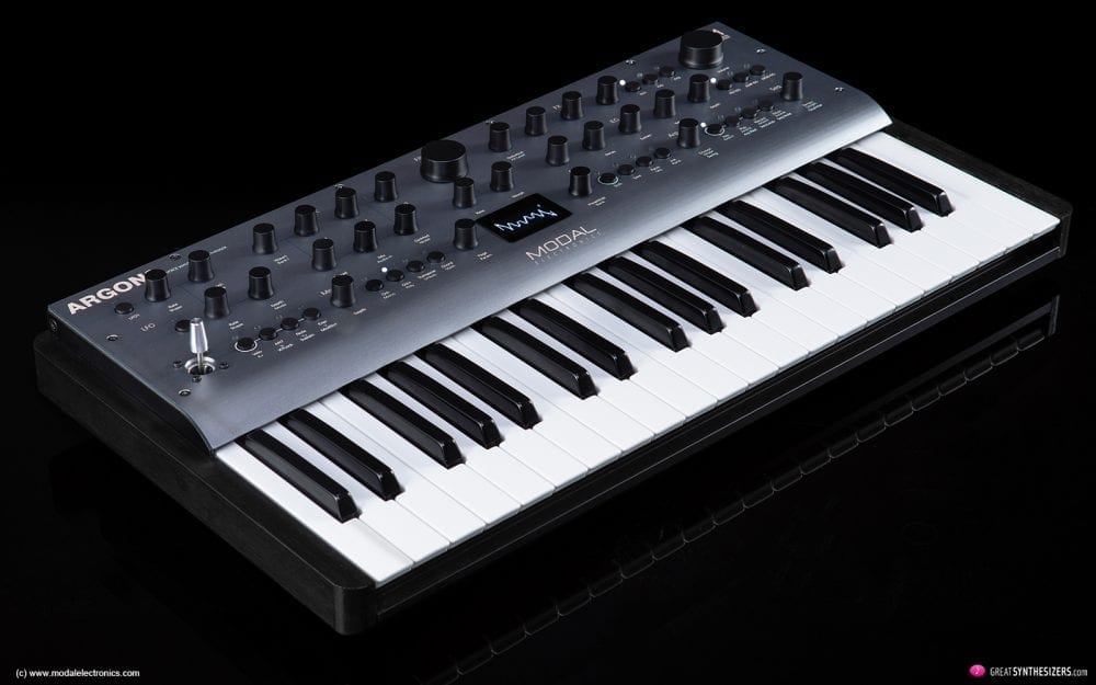 Modal Electronics Argon8 - new Wavetable-Synthesizer with 8 Voices - GreatSynthesizers
