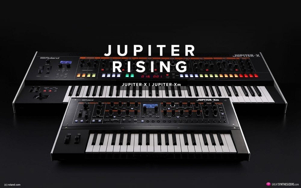 Roland JUPITER-X / JUPITER-Xm Synthesizer - GreatSynthesizers