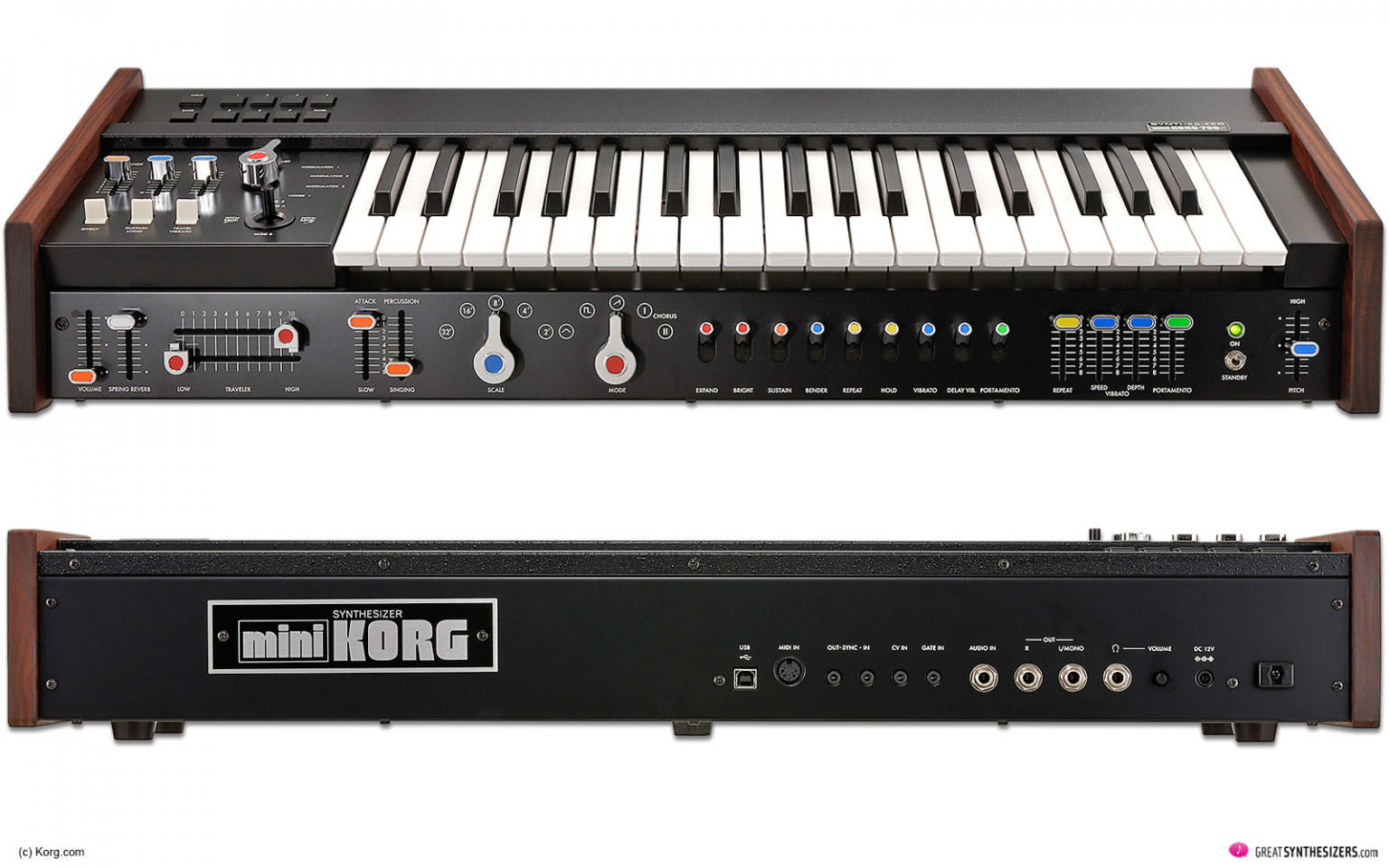 KORG miniKORG 700FS - BACK to the future ... - GreatSynthesizers