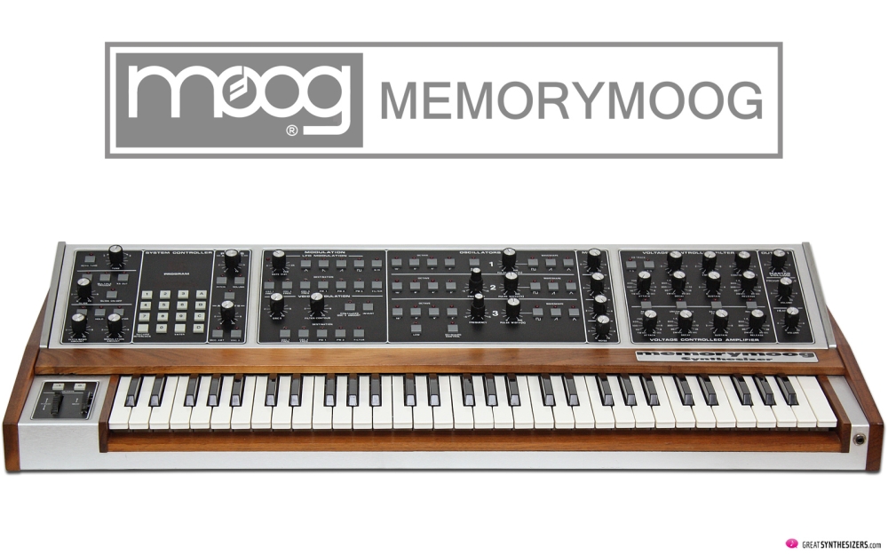 Moog Memorymoog - TOP Vintage Poly-Synth mit 18 VCOs - GreatSynthesizers