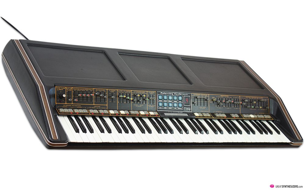 Moog Polymoog Synthesizer - an auralesque miracle - GreatSynthesizers